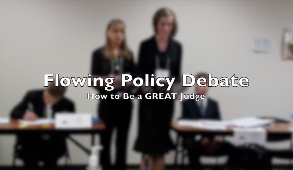 Flowing-Policy-Debate - Monument Members