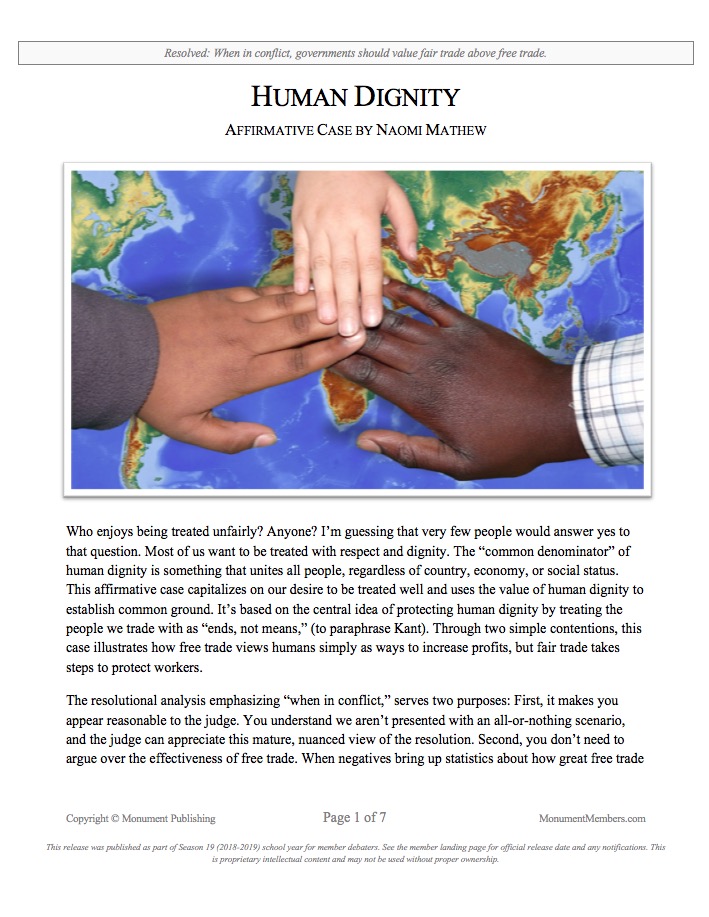 Human-Dignity - Monument Members